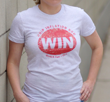 Gerald Ford 'Whip Inflation Now' T-Shirt - Retro Campaigns